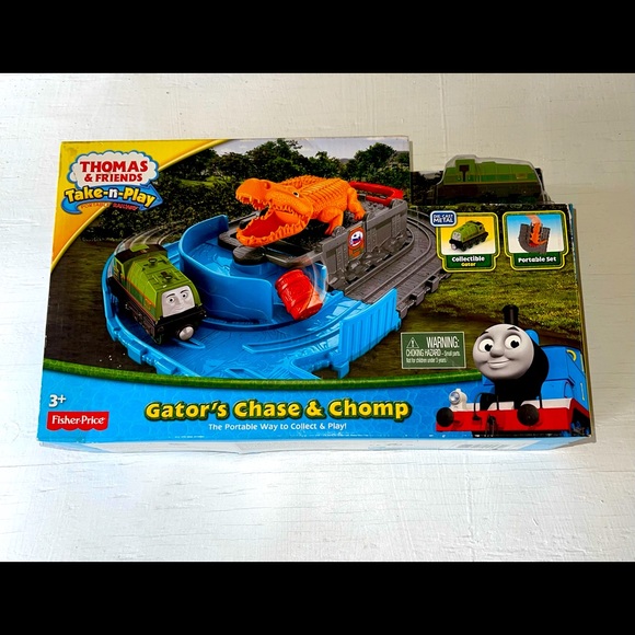 Fisher-Price | Other | Thomas Friends Takenplay Gators Chase Chomp W ...